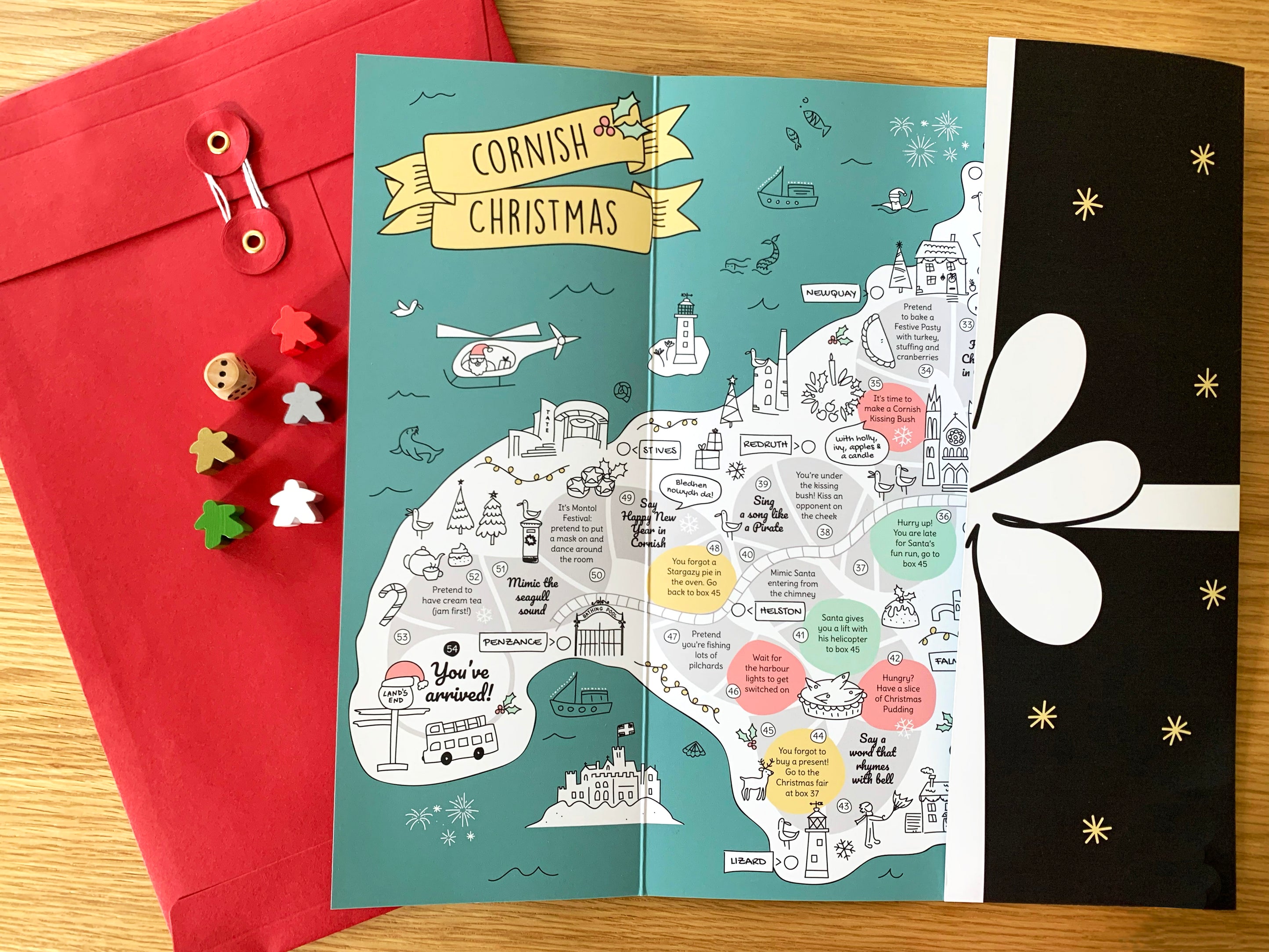 Cornwall Christmas Limited Edition – Martamaps