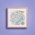 Fowey Map Print – Martamaps