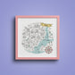 Fowey Map Print – Martamaps