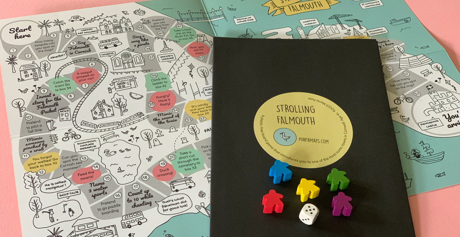 Cornwall board games by Martamaps