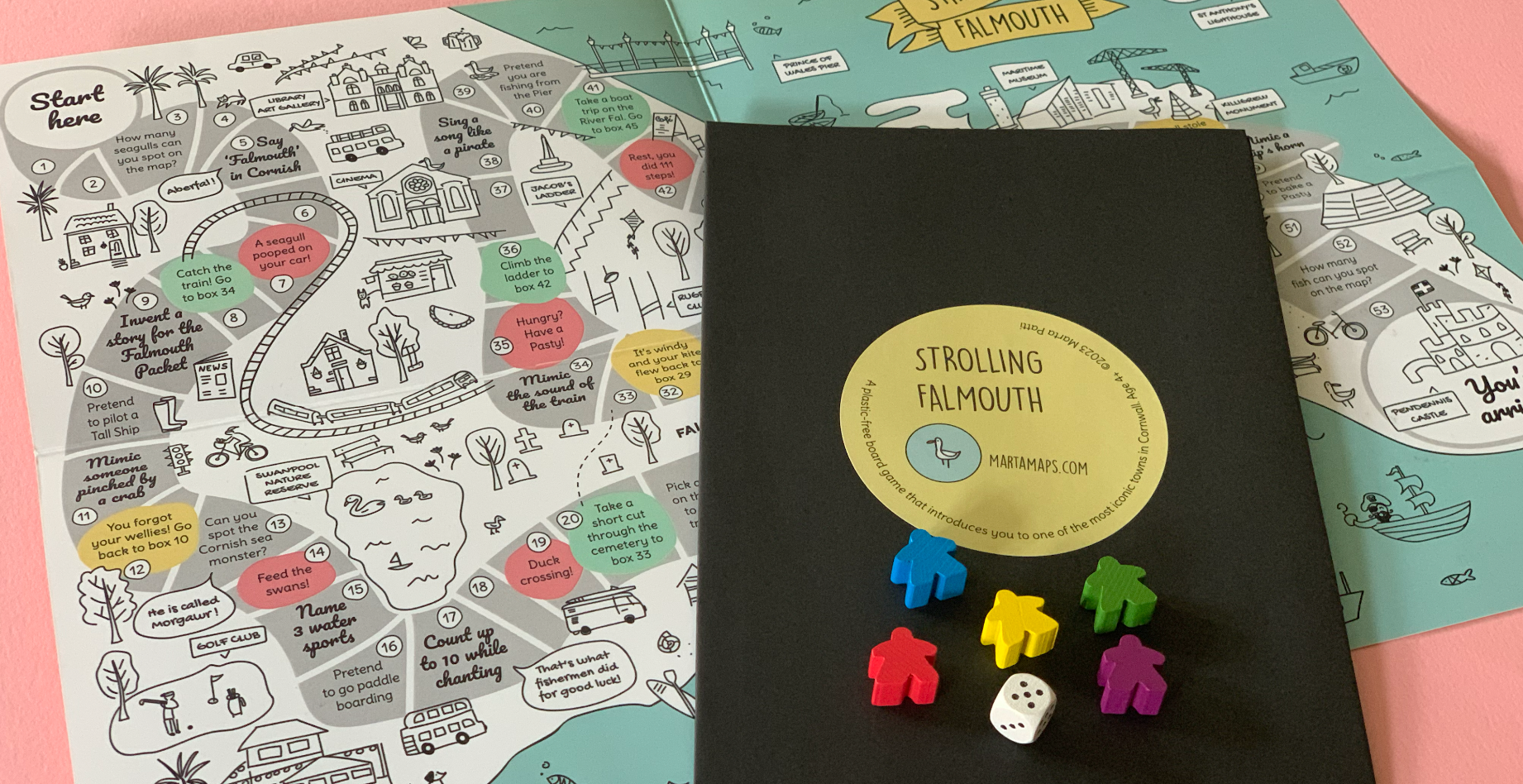 Cornwall board games by Martamaps