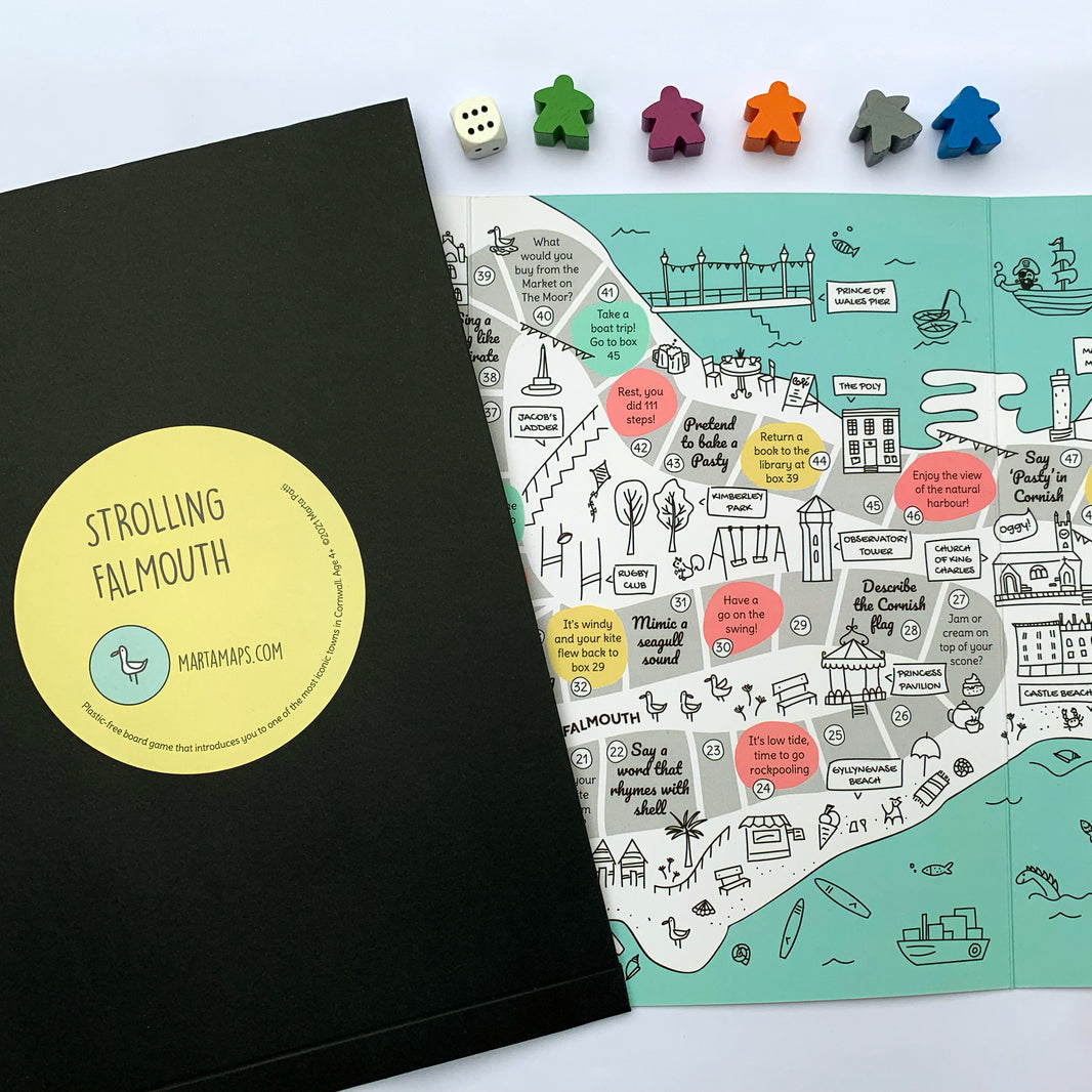 Cornwall board games by Martamaps