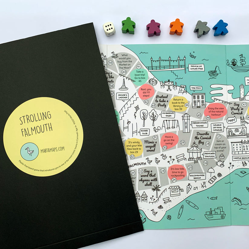 Falmouth board game – Martamaps